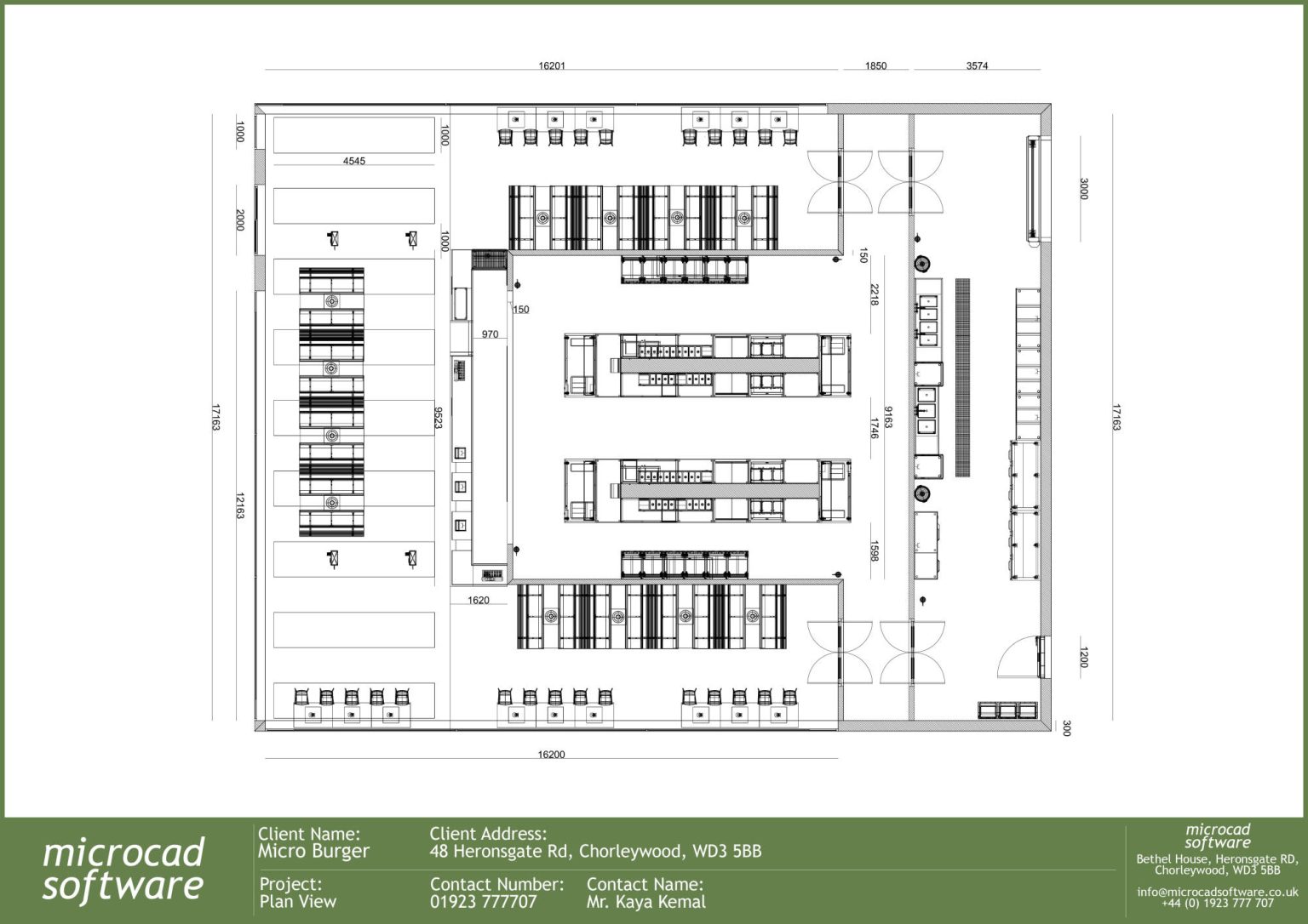 Floor Plans Design (2d & 3d) – Astons Catering Equipment